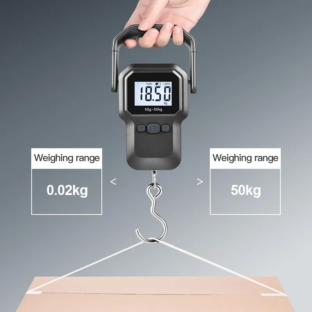 Digital Electronic Mini Luggage Weight Scale – 50KG - gadgetkhor