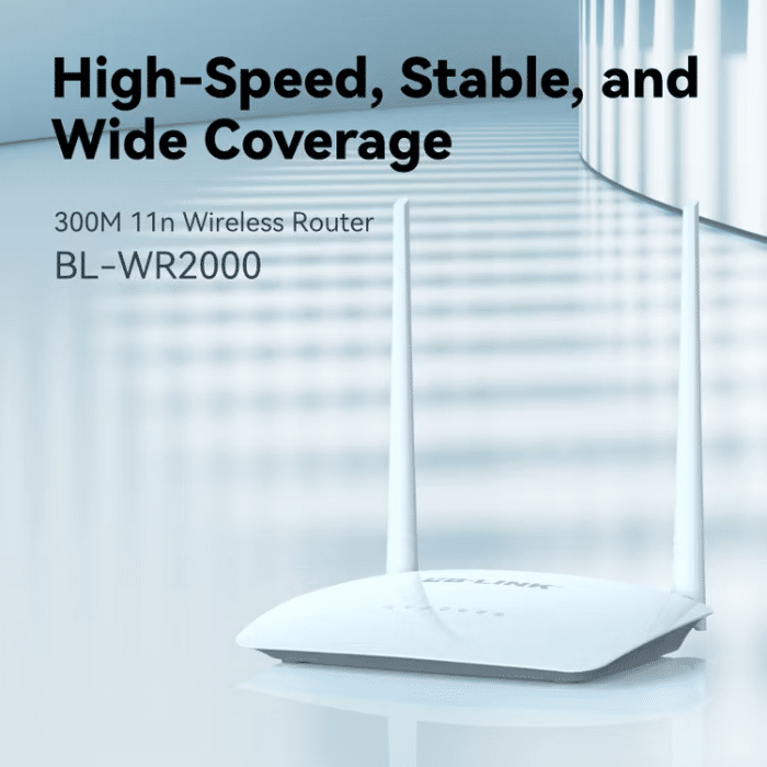 LB-Link BL-WR2000 2 Antenna 300Mbps Wireless N Router - gadgetkhor